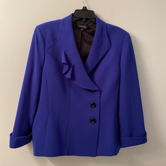 Kasper | Jackets & Coats | Jasper Dark Blue Jacket | Poshmark